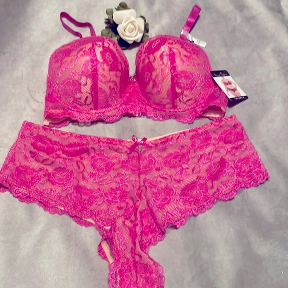 French Affair | Intimates & Sleepwear | French Affair Plus Size Pushup ...